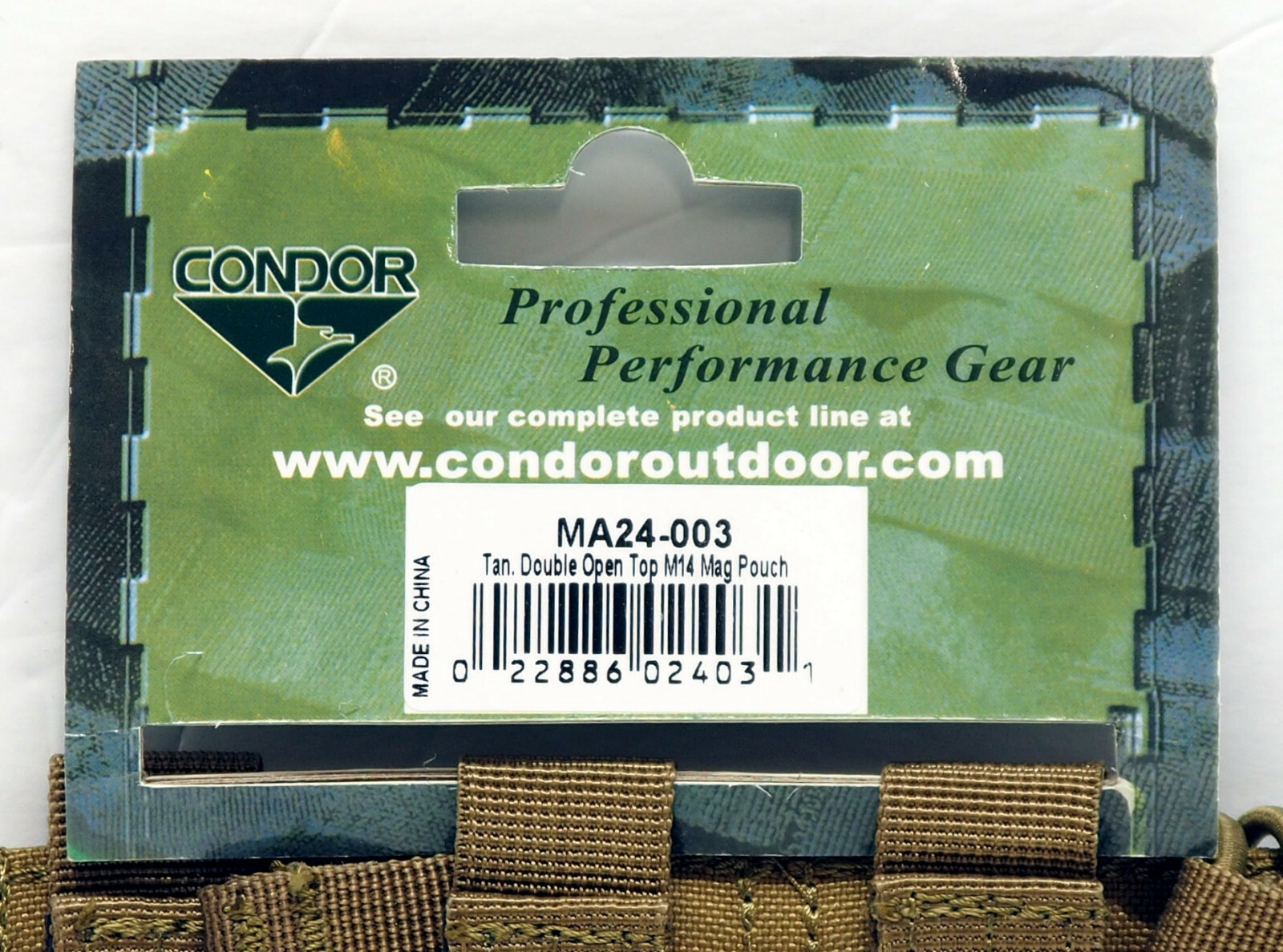 NEW Condor MA24 Modular Double Open Top Bungee 5.56/223 Rifle Magazine ...