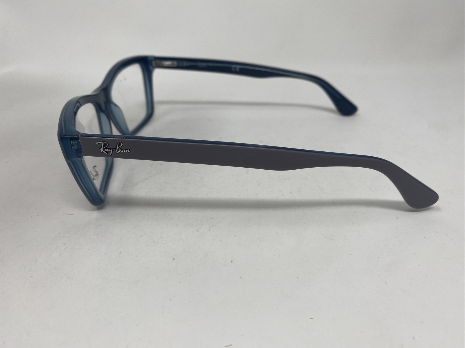 RAY BAN RB5316 5389 53/16/140 GRAY BLUE FLEX HINGE EYEGLASSES FRAME ...