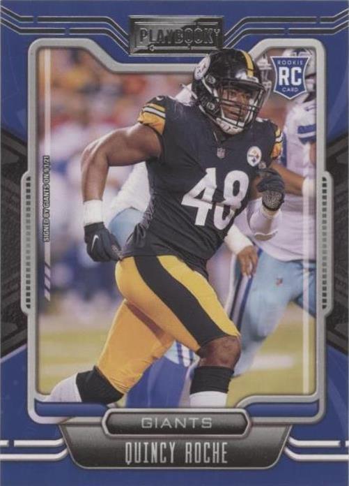 2021 Panini Playbook - Rookie Quincy Roche #195 (RC) for sale online | eBay