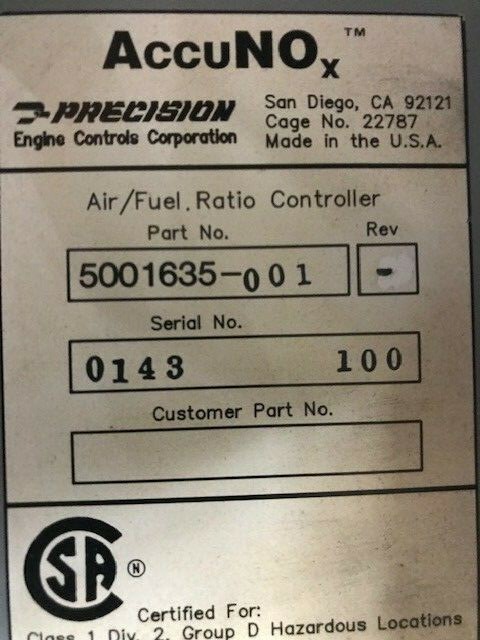 Precision Control ACCUNOX Air/Fuel Ratio Controller | eBay