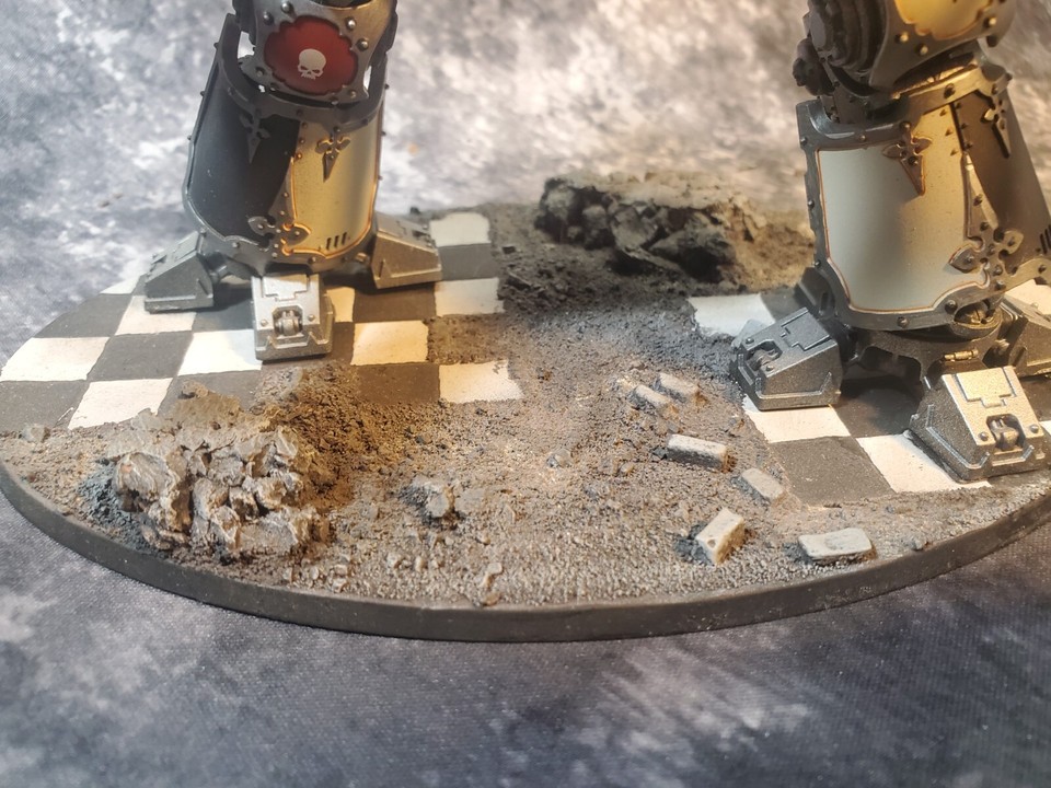 Warhammer 40k Adeptus Mechanicus Painted Imperial Knight Knights Errant ...