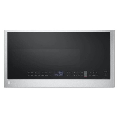 LG Smart MVEL2033F 30 in. 2 cu. ft. Over The Range Microwave 1,050-Watt ...