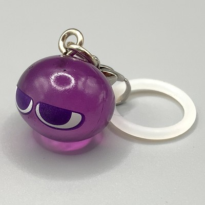 Purple Puyo Puyo Puyo Mejirushi Accessorie Charm Bandai Anime Japan ...