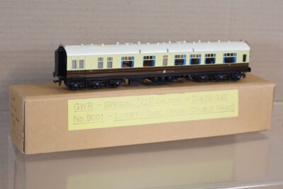 COMET MODELS KIT BUILT GWR SPECIAL VIP SALOON COACH 9001 om | eBay UK