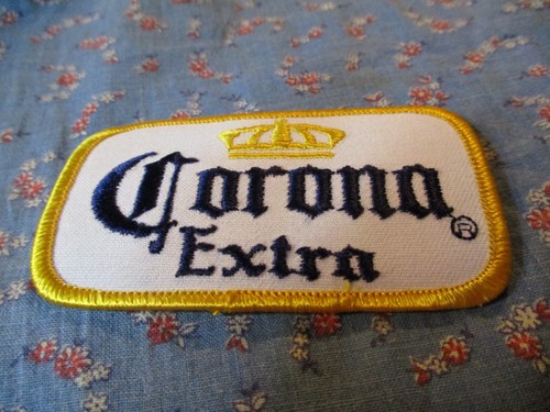 New Patch Corona Extra Yellow Edge 2 x 3 3/8 Inches | eBay