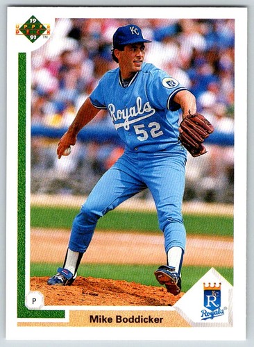 1991 UPPER DECK MIKE BODDICKER KANSAS CITY ROYALS #719 | eBay