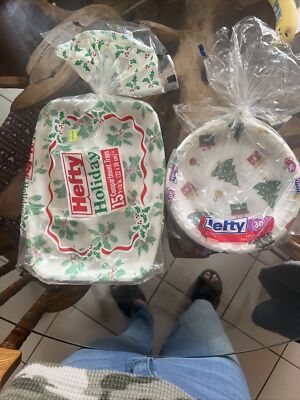 Discontinued Hefty Holiday Plates | eBay