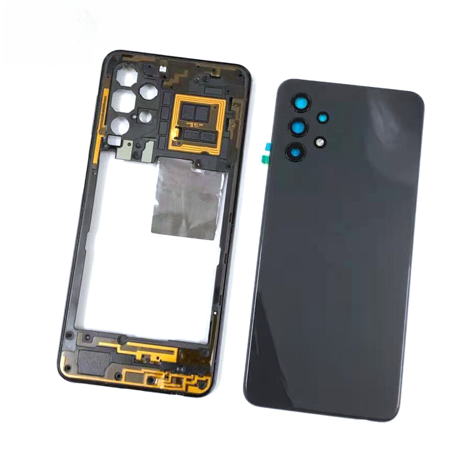 For Samsung Galaxy A32 5G A326 Housing Middle Frame Bezel + Back Door ...