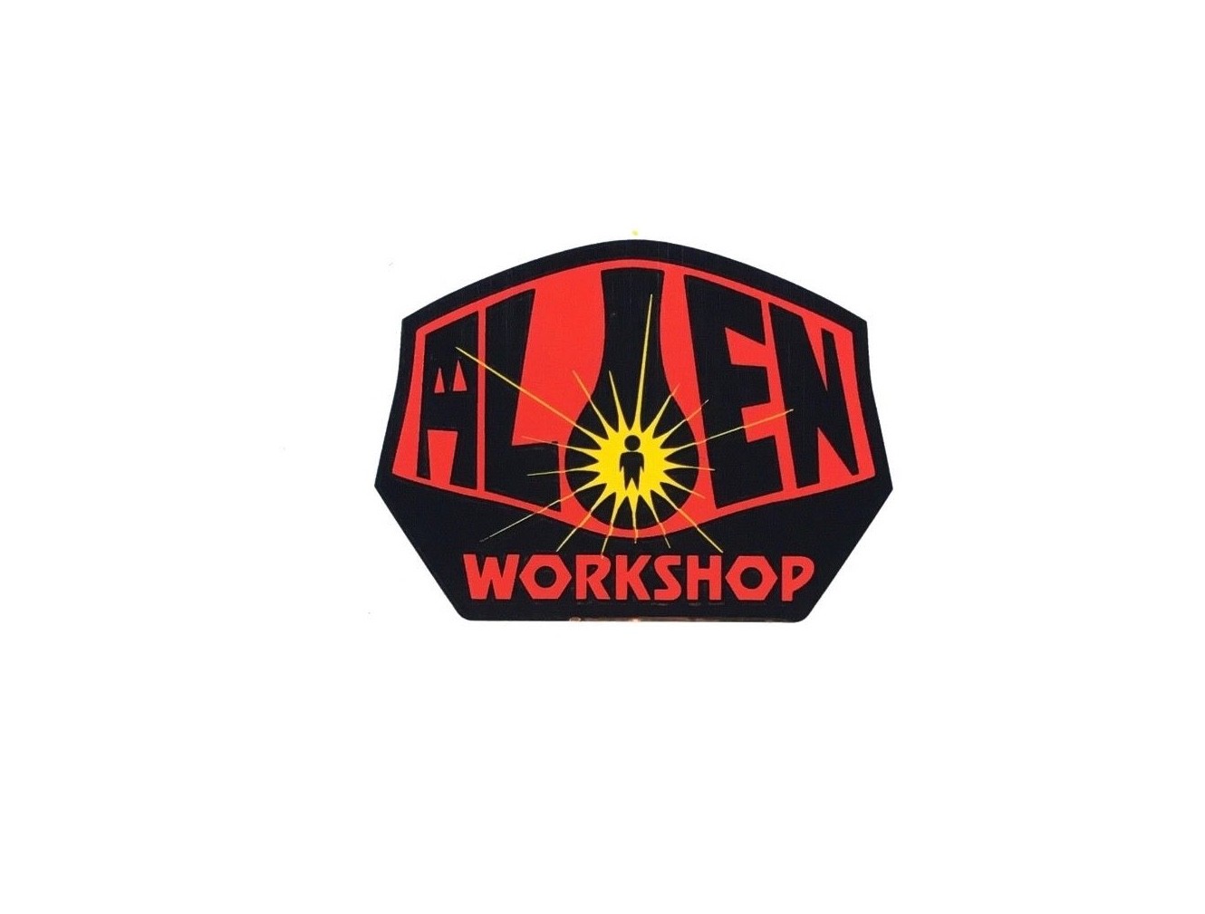 Alien WorkShop AWS OG Logo Skateboard Sticker small 2.75in red AWS2 | eBay