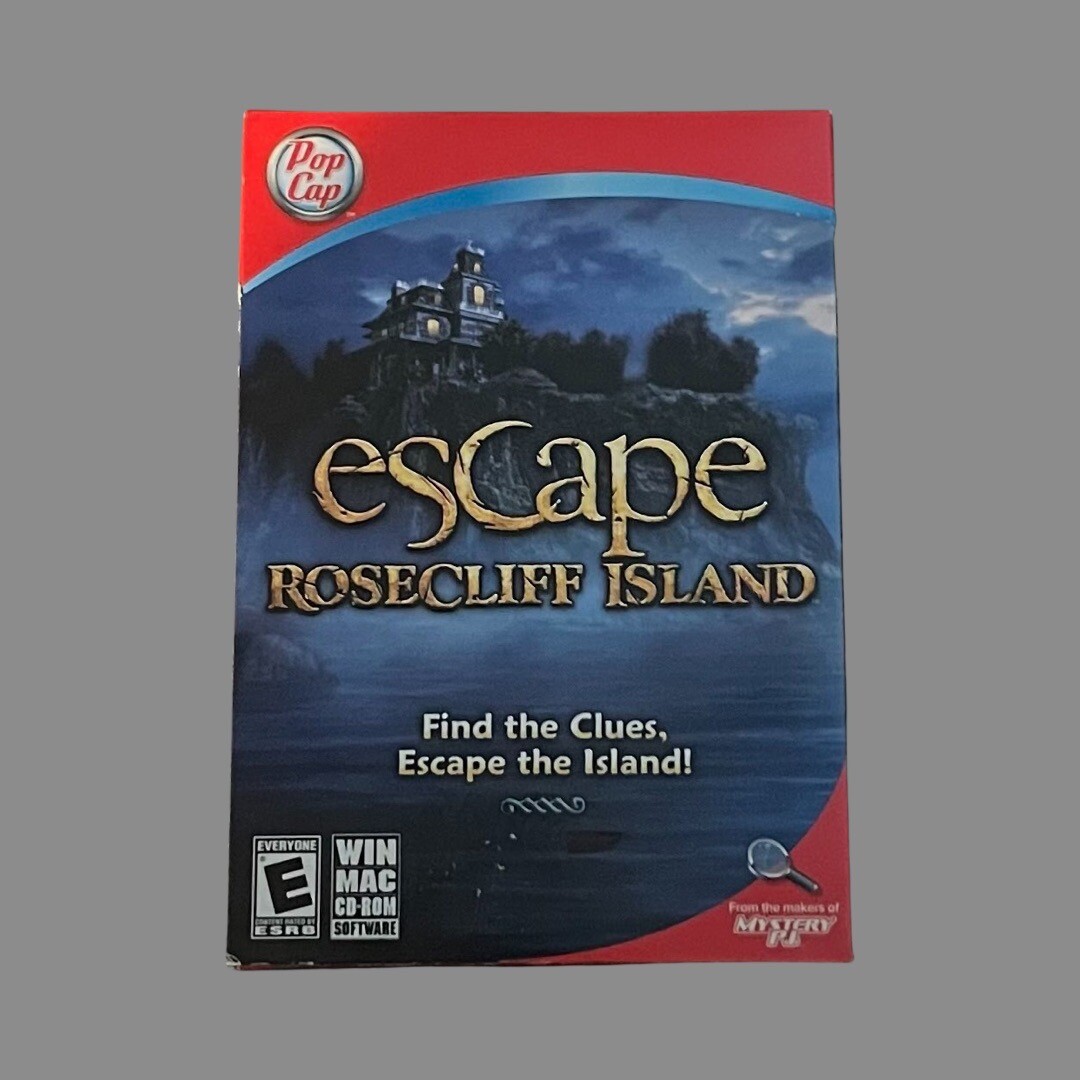 Escape Rosecliff Island (Win/Mac, 2009) Windows Mac PopCap Hidden ...