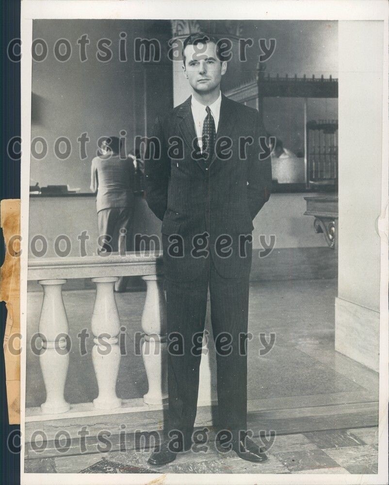President Herbert Hoovers Sons Herbert Hoover Jr Hi Res Stock