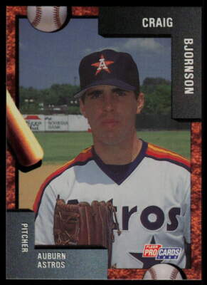 1992 Fleer ProCards Craig Bjornson Auburn Astros | eBay