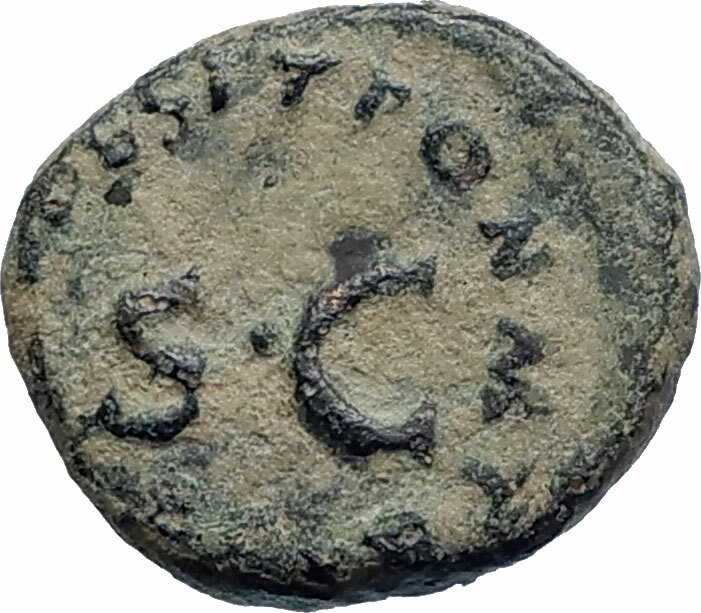 CLAUDIUS Authentic 41AD Rome Food MODIUS Original Ancient Roman Coin ...