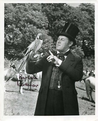 Dr. Dolittle ACTOR Rex Harrison OSCAR autograph, signed vintage photo ...