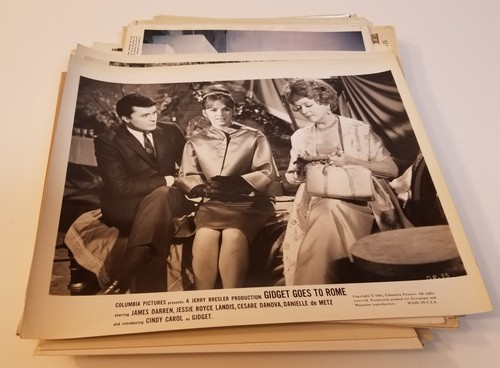53: (12) Vintage 1950's/1960's Partial Movie Still Sets with (64 ...