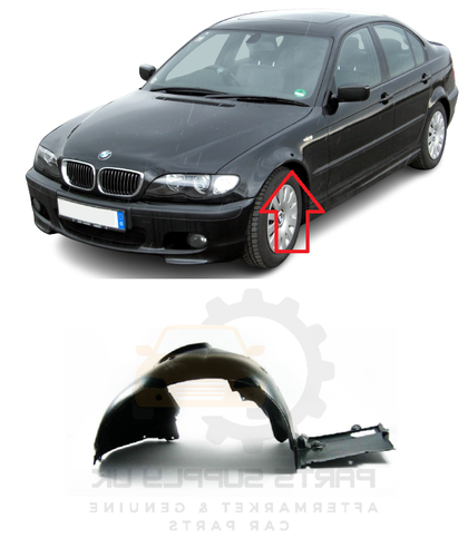 NEW FOR BMW 3-SERIES E46 1998-2005 FRONT WHEEL ARCH COVER REAR PART ...