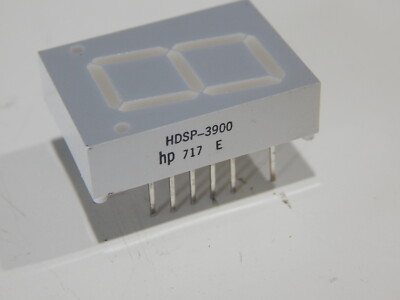 HP HDSP-3900 LED 7-SEG DISPLAY 20MM CA HE RED LHD | eBay