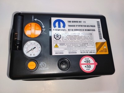 MOPAR TIRE SERVICE KIT EMERGENCY INFLATOR COMPRESSOR SEALANT NEW OEM ...