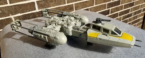 Vintage 1983 Y-WING 100% Complete Original and Working! - Star Wars ...