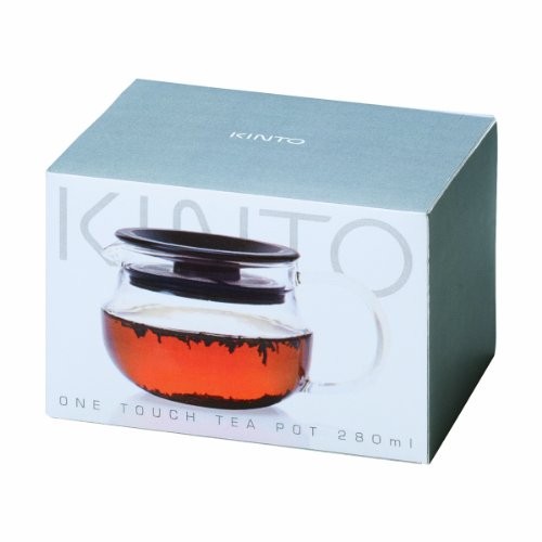 KINTO One-Touch Teapot 450ml 15fl oz 8389 φ80xH100xW140mm Dishwasher ...