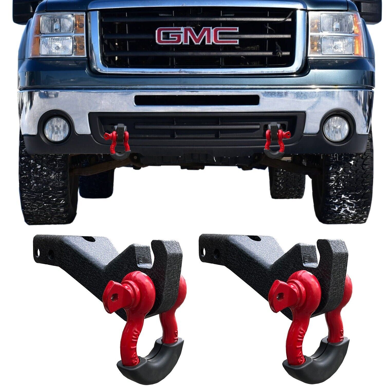 Gmc Sierra Front Tow Hooks