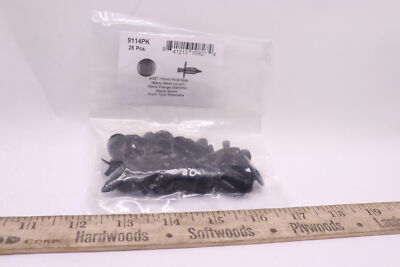 (25-k) Nylon Retainers Black 7mm 16mm Length 9114PK | eBay