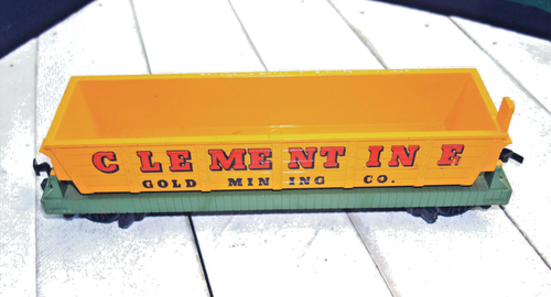 HO Scale Clementine Gold Mining Co Hopper Train Car | eBay