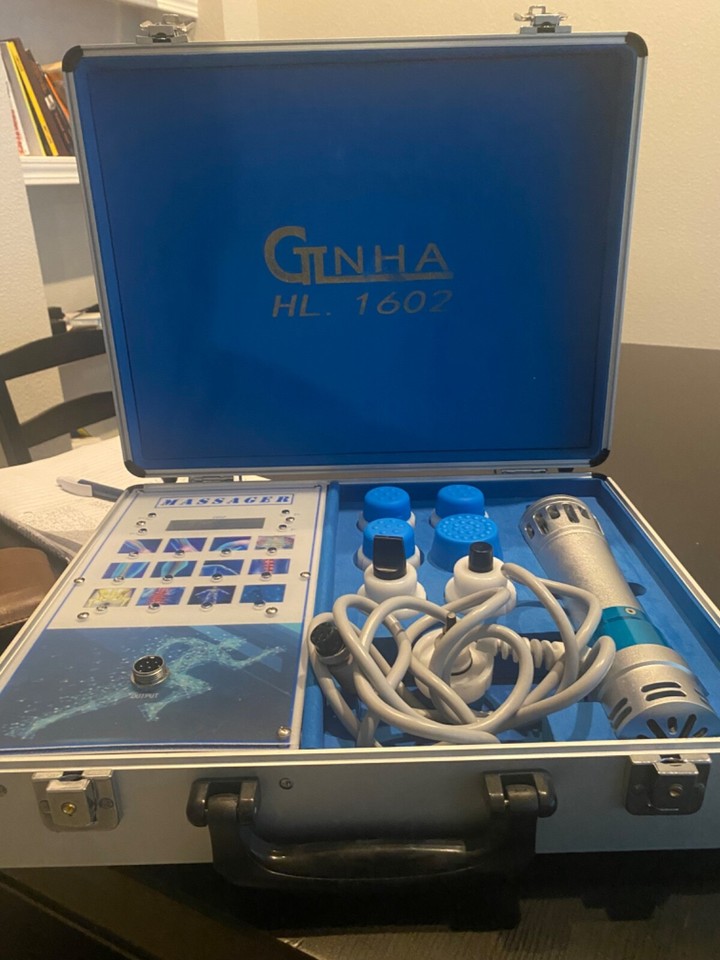 Biotronix Shockwave Therapy Machine Portable GINHA HL1602 Physiotherapy ...