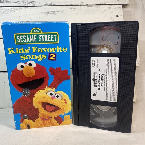 Kids' Favorite Songs 2 by Sesame Street (VHS, Sep-2001,) Elmo | eBay