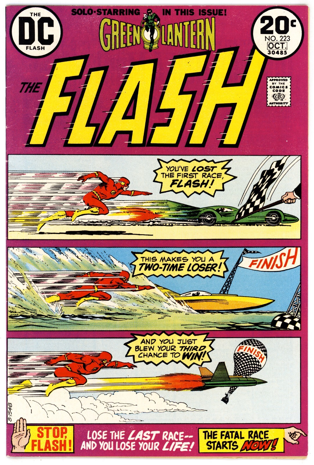 Flash (1st Series)#223 VF+ 8.5 Nick Cardy Cover | eBay