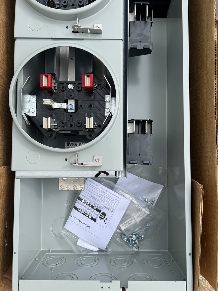 3MM312RRL EATON Cutler Hammer 800 Amp Meter Stack 3 Socket New | eBay