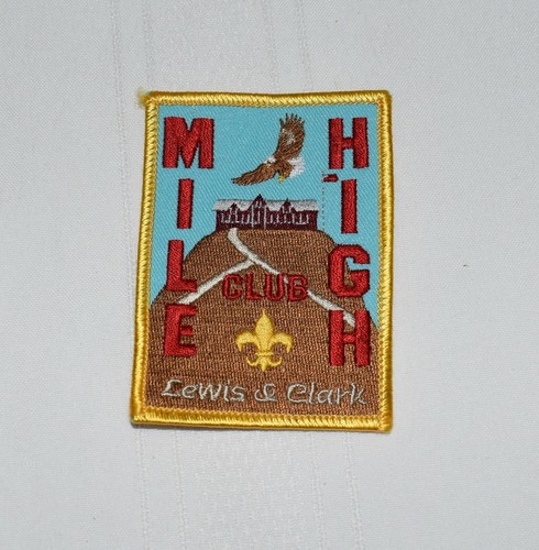 Boy Scout Patch Mile High Club Lewis & Clark | eBay