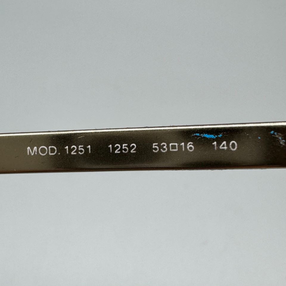 VERSACE VE 1251 / 1252 Woman's Eyeglasses-53-16-140 PALE GOLD !NO CASE ...