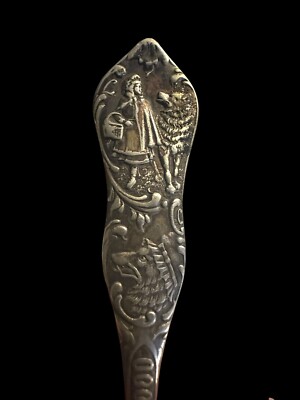 Vintage Little Red Riding Hood Spoon, By Royal Manufacturing Co., Circa ...