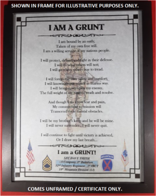 Military Grunt Quotes