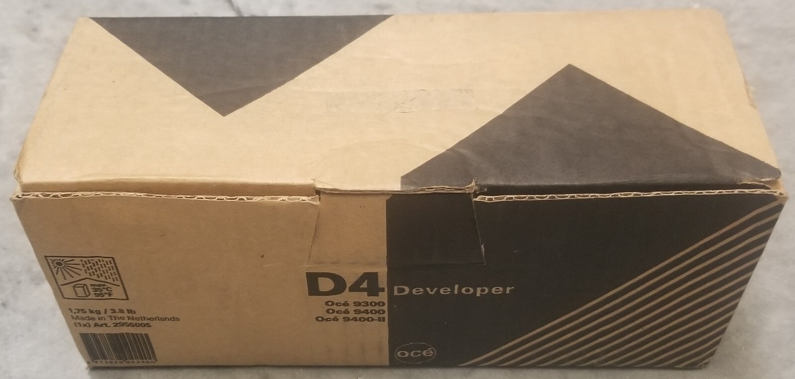 Genuine Oce 2955005 2955018 Oce D4 Developer / Starter Black 9300, 9400 ...