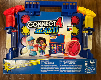 NEW Connect 4 Blast Powered By Nerf 8. 2 Player Game NIB | eBay