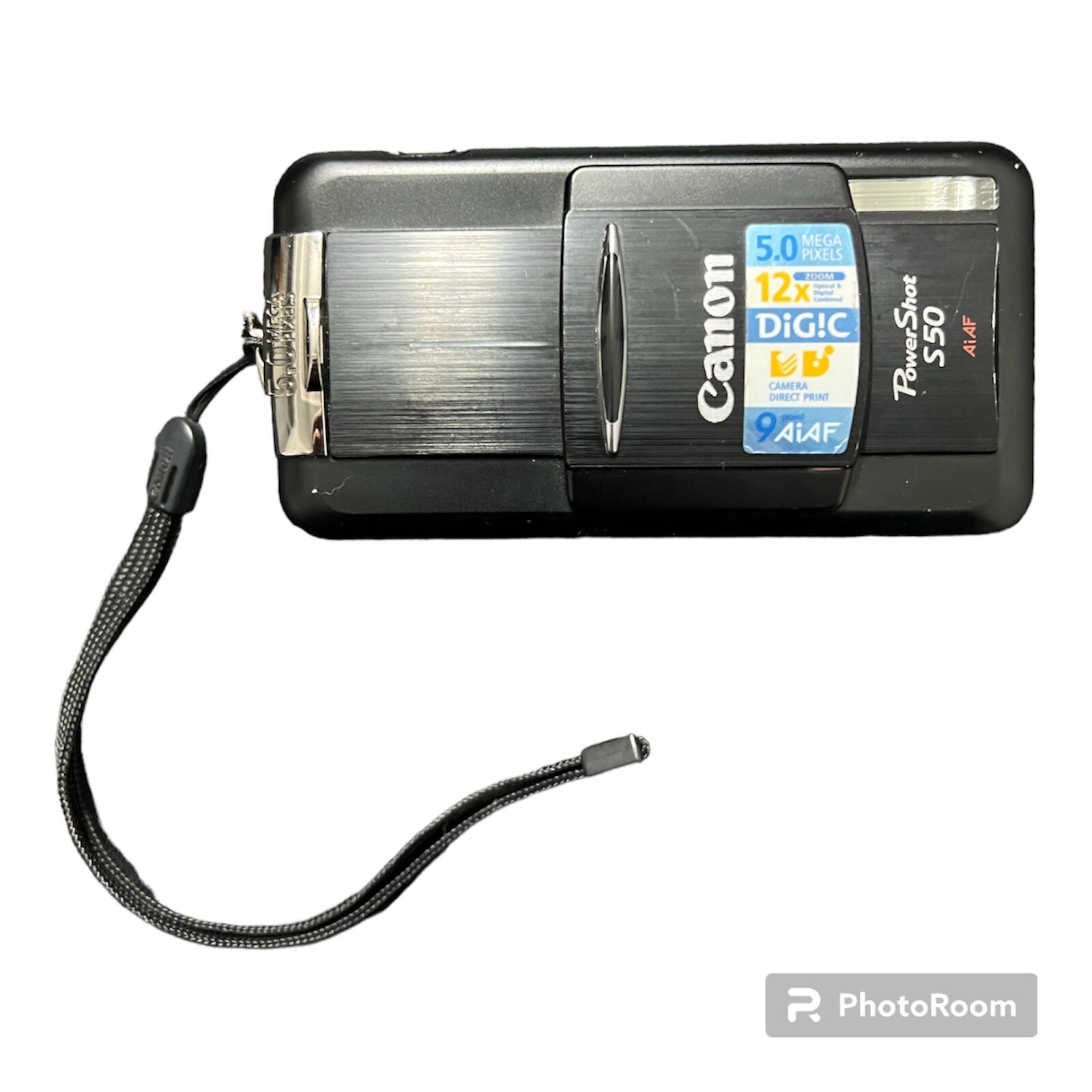 Canon PowerShot S50 5.0MP Digital Camera Black Untested 13803024487| eBay