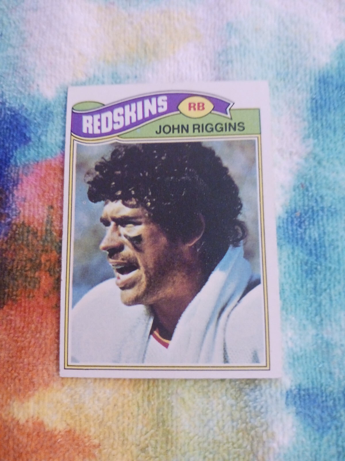 1977 Topps 55 John Riggins Washington Redskins RB VINTAGE NFL 🏈 | eBay