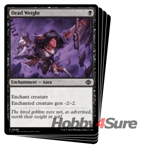 Dead Weight X4 M/NM Magic: The Gathering MTG The Lost Caverns Of Ixalan ...