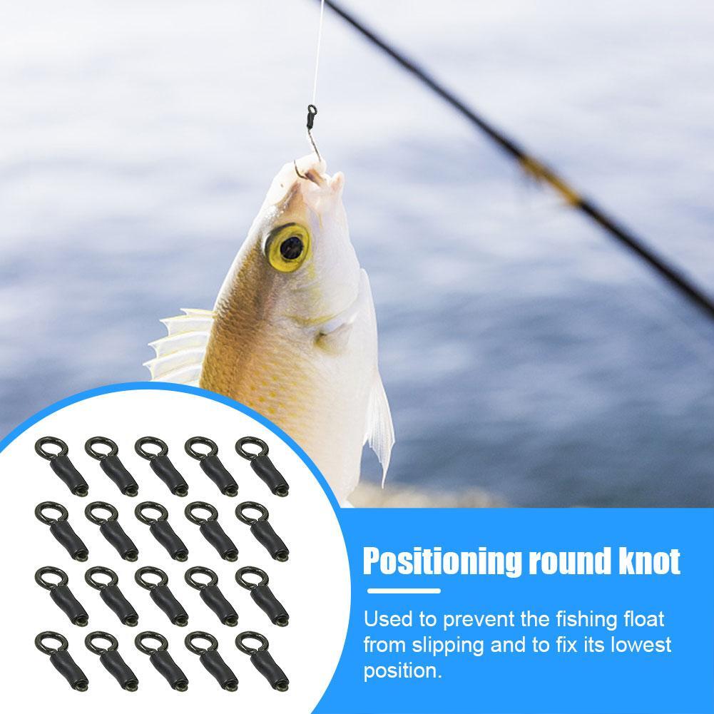 20pcs Fishing Back Lead Clips Locking Tube Convert Weight Sleeves ...