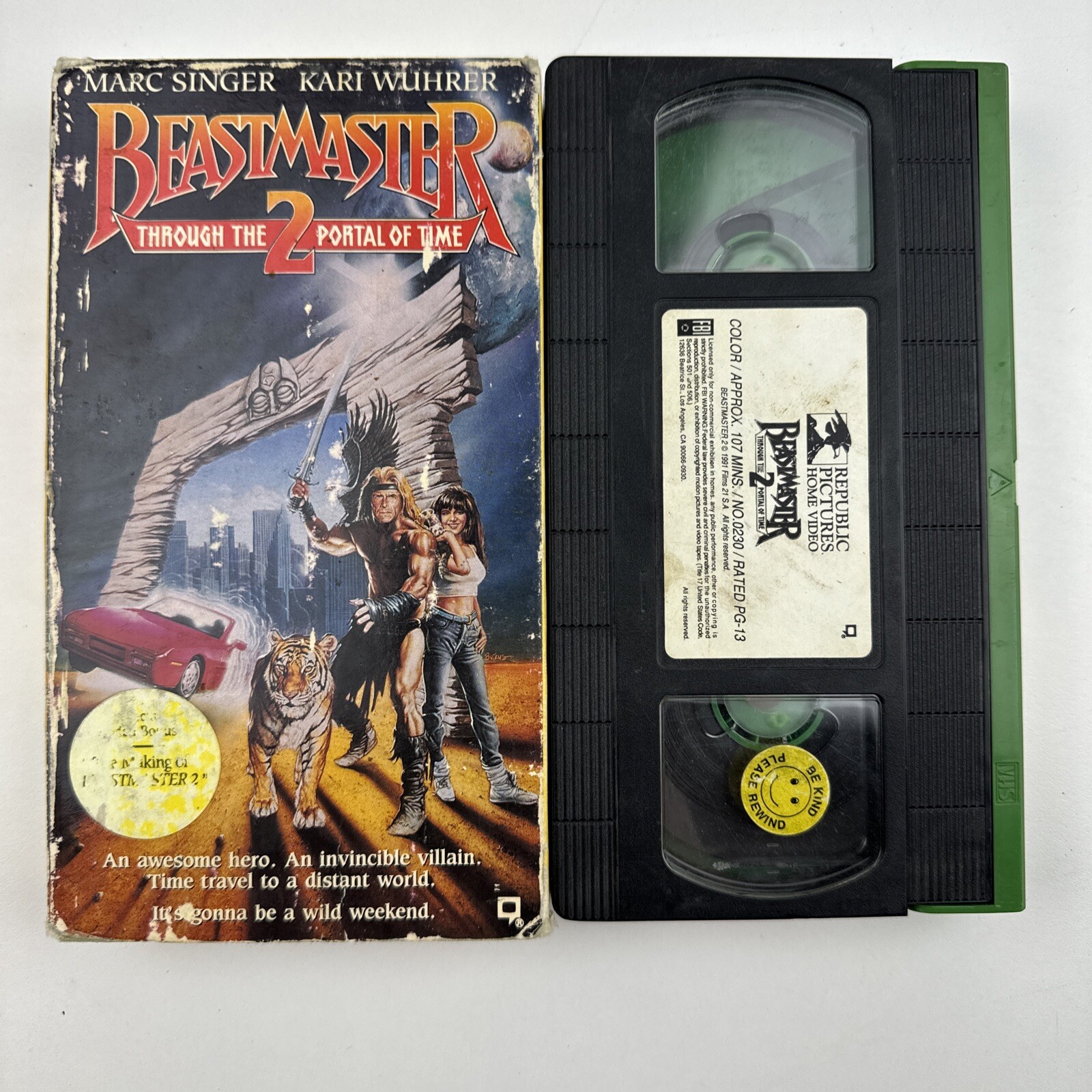 Beastmaster 2: Through the Portal of Time (VHS, 1992) 17153023039 | eBay