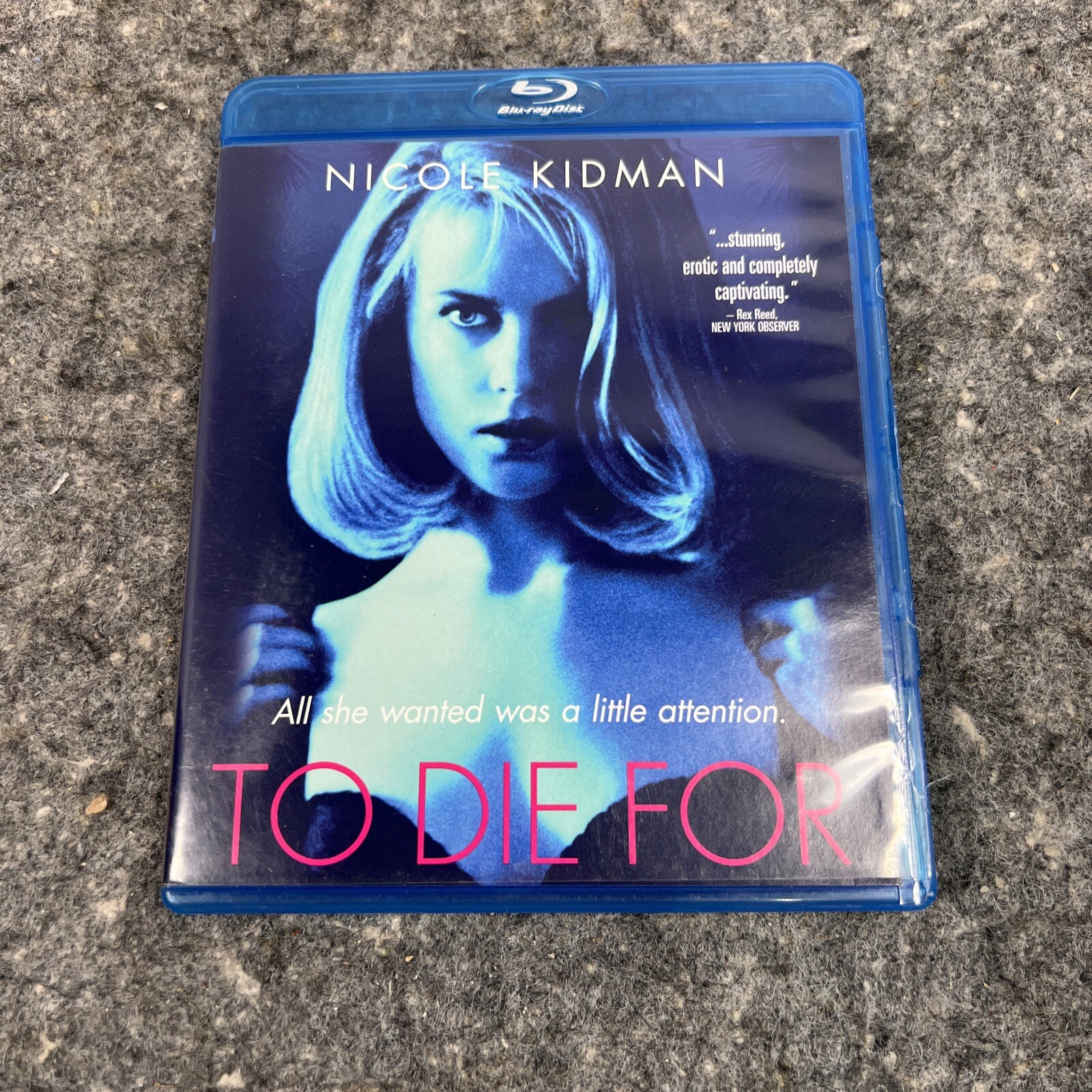 To Die For (Blu-ray, 1995) - EXC condition 14381753455| eBay