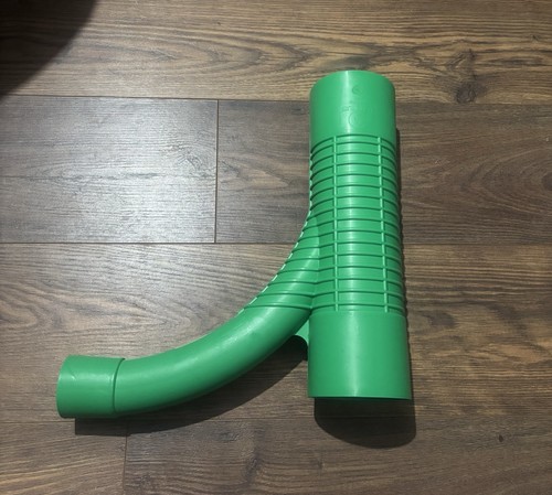 Cable TV Duct 100mm-53.9mm Swept Tee - Green. FAST FREE UK POSTAGE ...