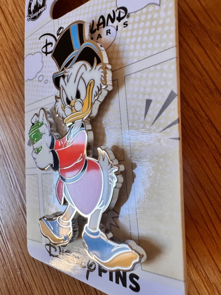 Disneyland Paris Scrooge McDuck Counting Money Picsou Magazine Disney ...