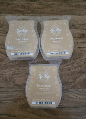 Scentsy Wax Bars-Perfect Oatmeal-3.2 OZ-Retired-HTF-Lot Of 3 | eBay