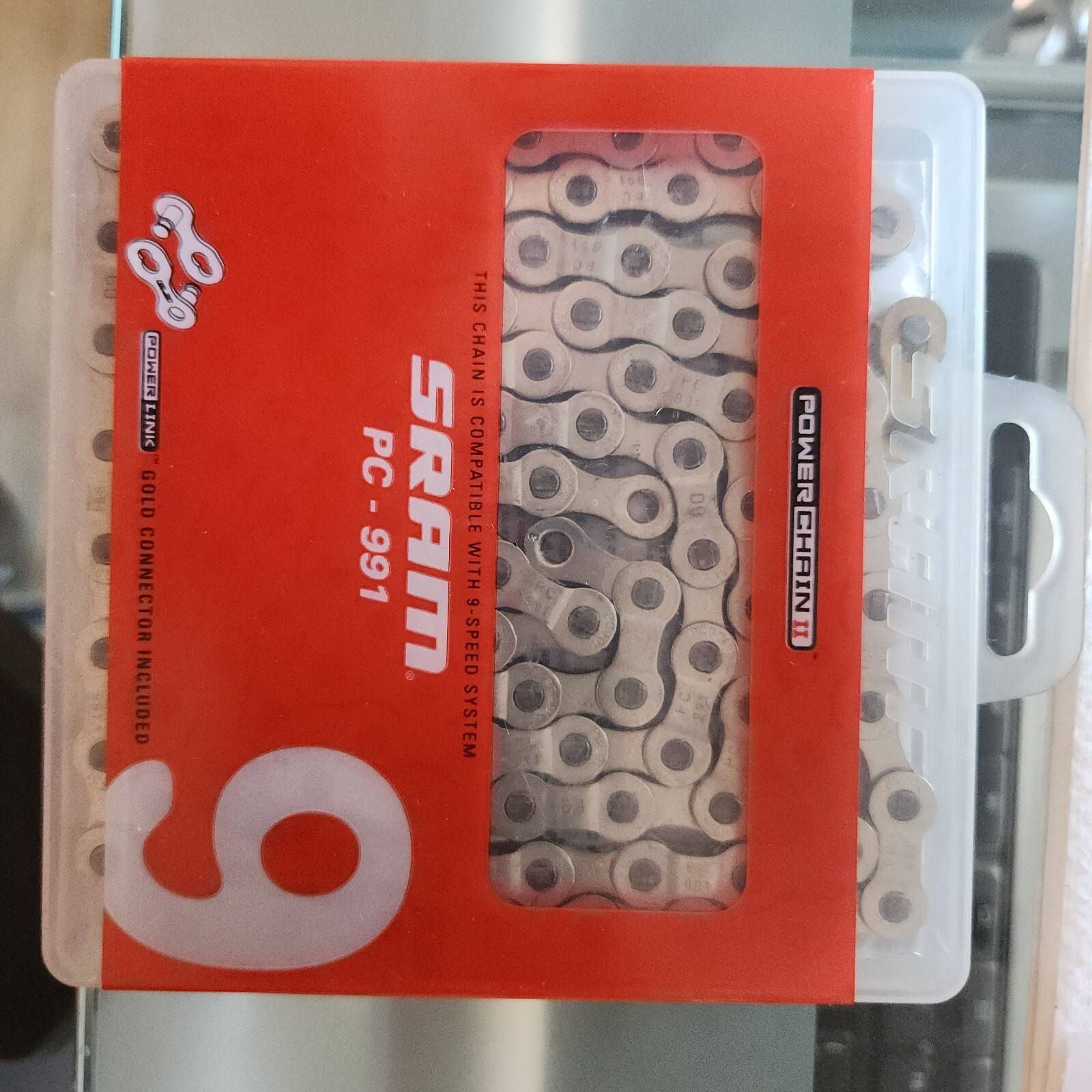 New SRAM PC 991 9 Speed Power Chain - Silver | eBay
