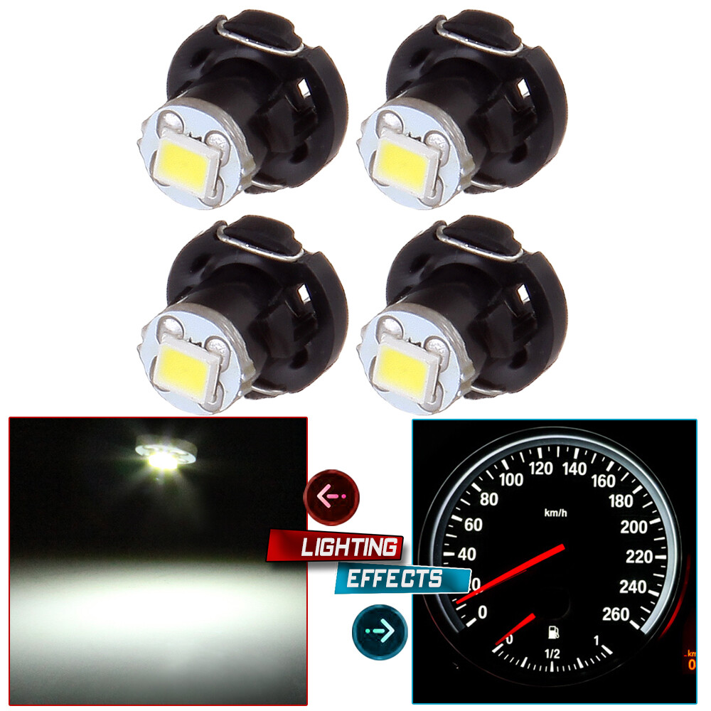 T4/T4.2 Neo Wedge LED Bulb Panel HVAC Climate Control Light Lamp White ...