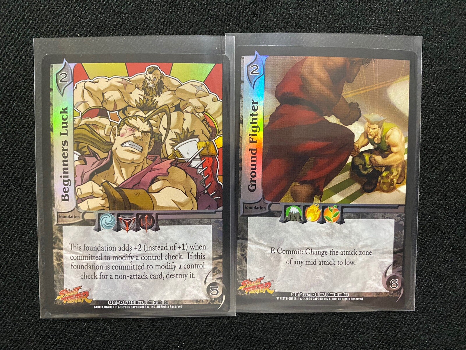 UFS Universal Fighting System Street Fighter x2 Promo Card Lot | eBay