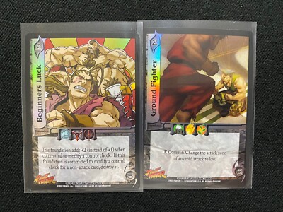 UFS Universal Fighting System Street Fighter x2 Promo Card Lot | eBay